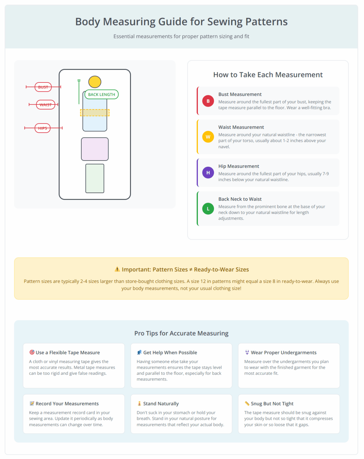How To Read A Sewing Pattern: Your Complete Beginner's Guide To ...