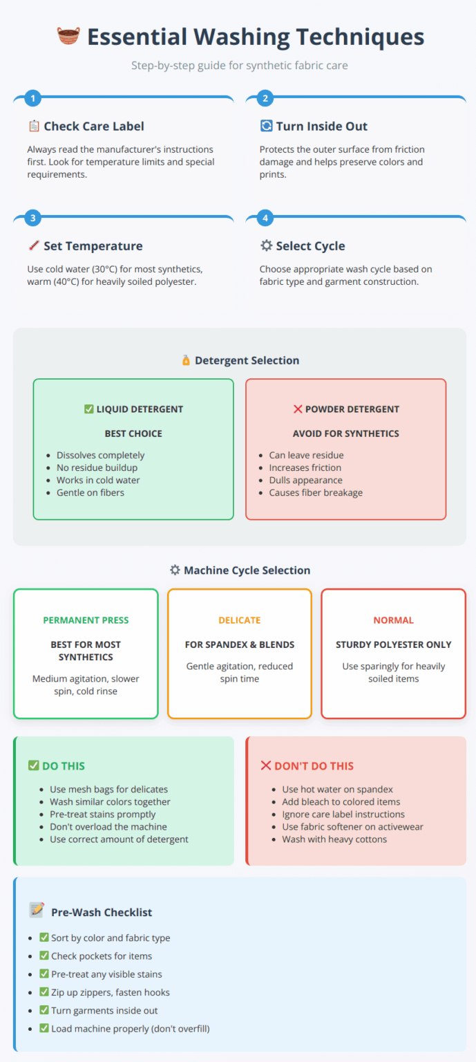 The Complete Guide To Caring For Synthetic Fabrics: Expert Tips For ...